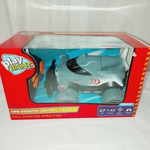 Play Right | Toys | 4 5 Play Right Mini Remote Control Hammerhead ...